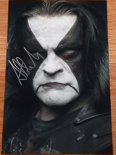 Abbath Doom Occulta - Winterized Demon Eyes - 8x12 Signed Pearl Print ...