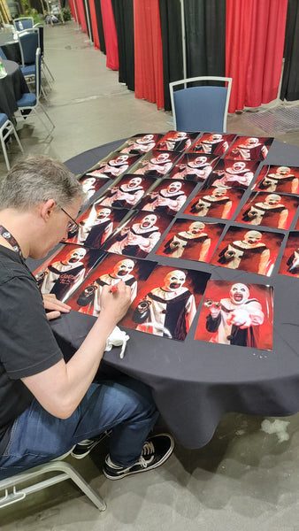 Art The Clown - Evil - David Howard Thornton Signed limited edition 8x ...