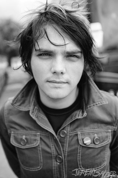 Gerard Way - Warped Tour Black and White - Matte print – jeremysaffer